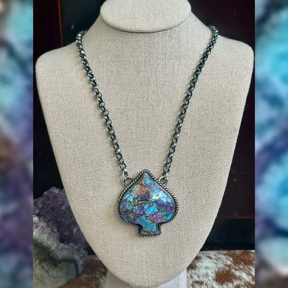 Native American | Jewelry | Purple Mohave Turquoise Spade Yazzie Native ...